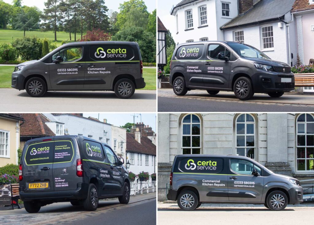 Our new-look fleet hits the streets - Certa Service